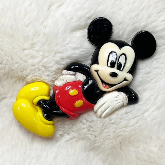 Disney | Accents | 525 Vintage 9s Mickey Mouse Refrigerator Magnet ...